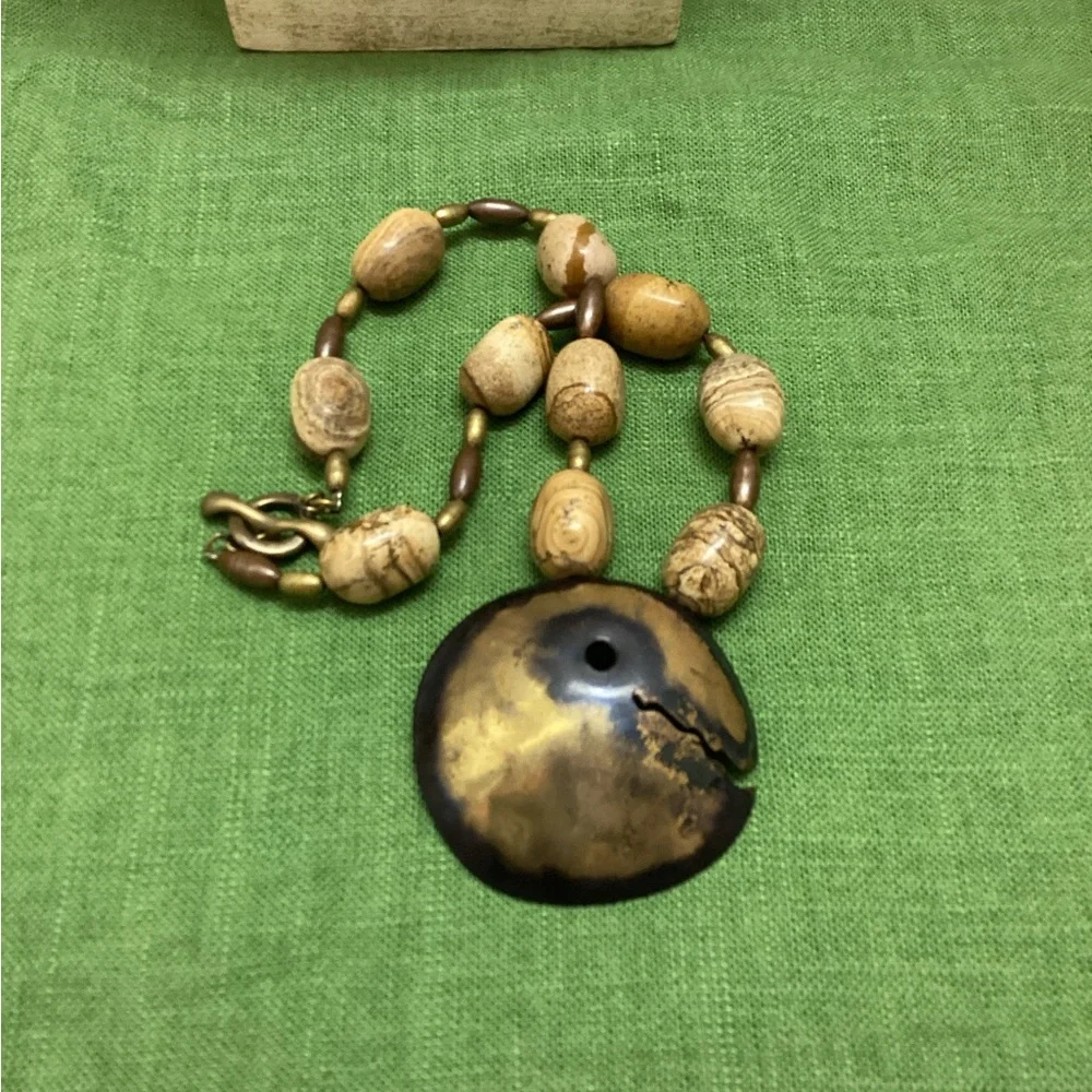 Robert Lee Morris | Jewelry | Robert Lee Morris Rlm Brass Jasper ...
